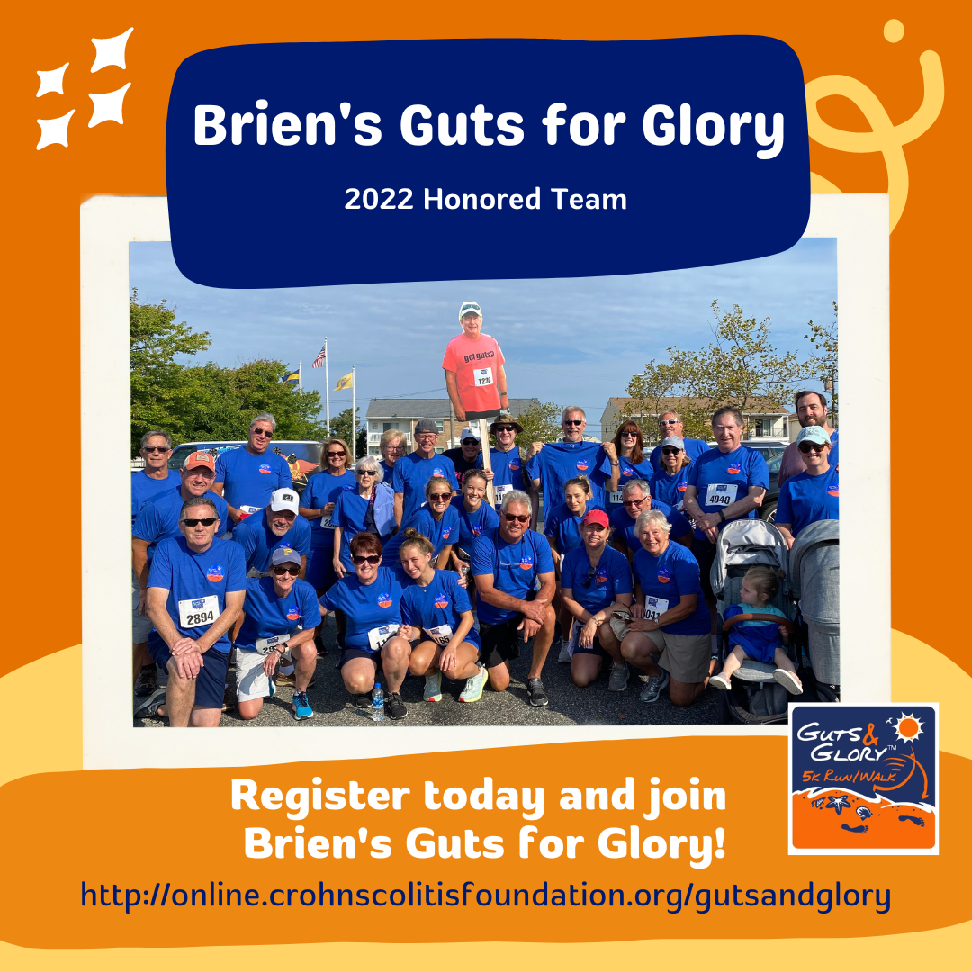 Meet our 2022 Honored Hero Team, Brien's Guts for Glory! | Crohn's & Colitis Foundation